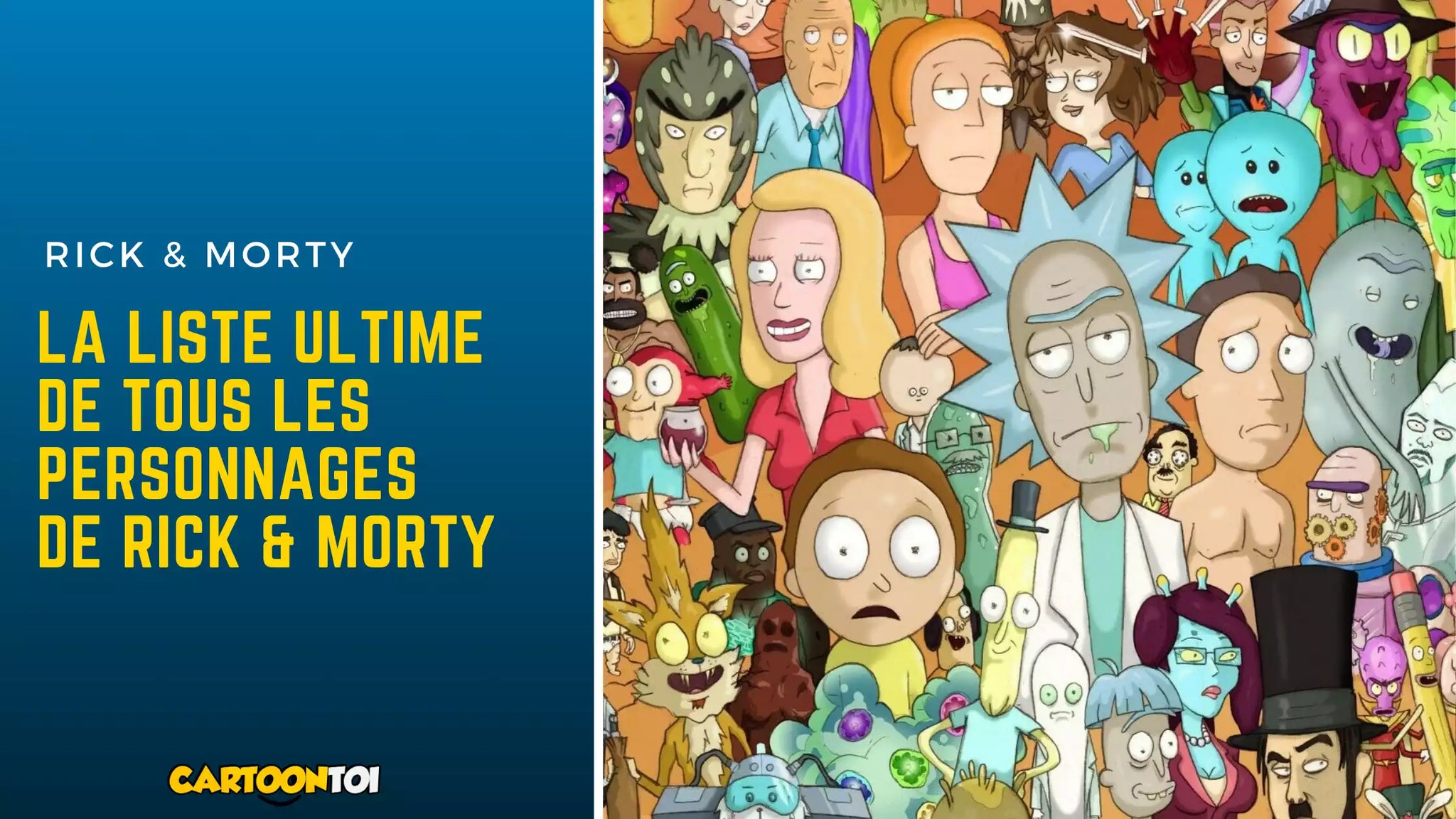 Rick and Morty Characters: The Complete List