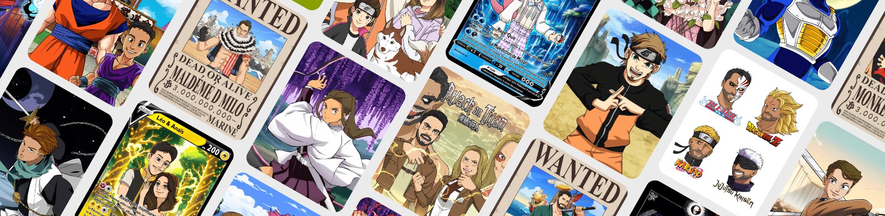 Manga Portrait | Hand-Drawn From Your Photos