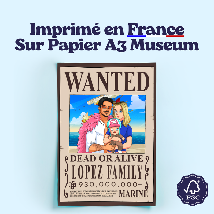 Create Your Own One Piece Wanted Poster – Personalized & Unique!