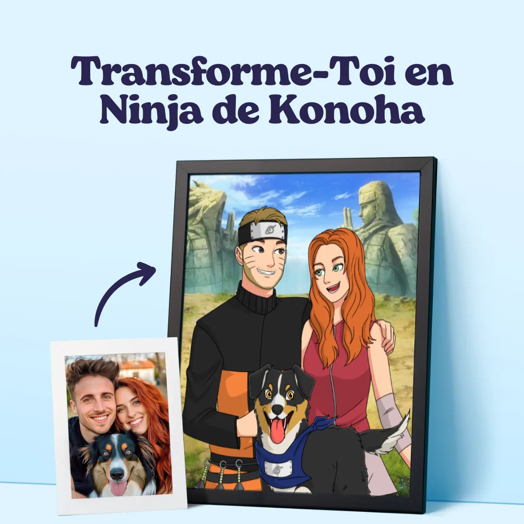 Custom Naruto Portrait