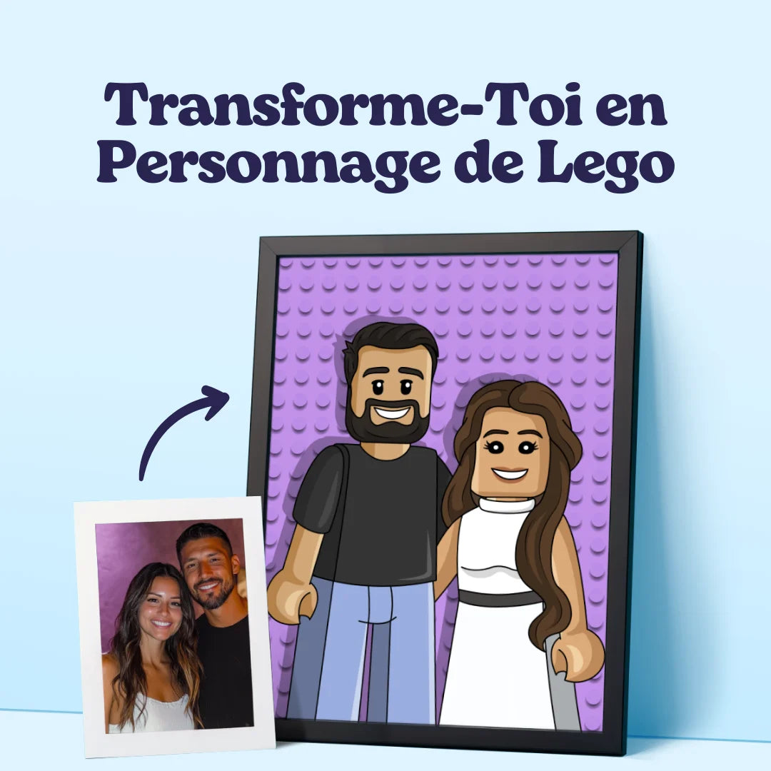Custom LEGO Portrait – Turn Yourself into a Minifig!