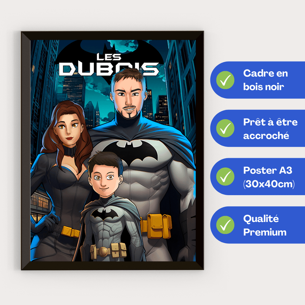 Custom Batman Portrait – Become the Dark Knight!