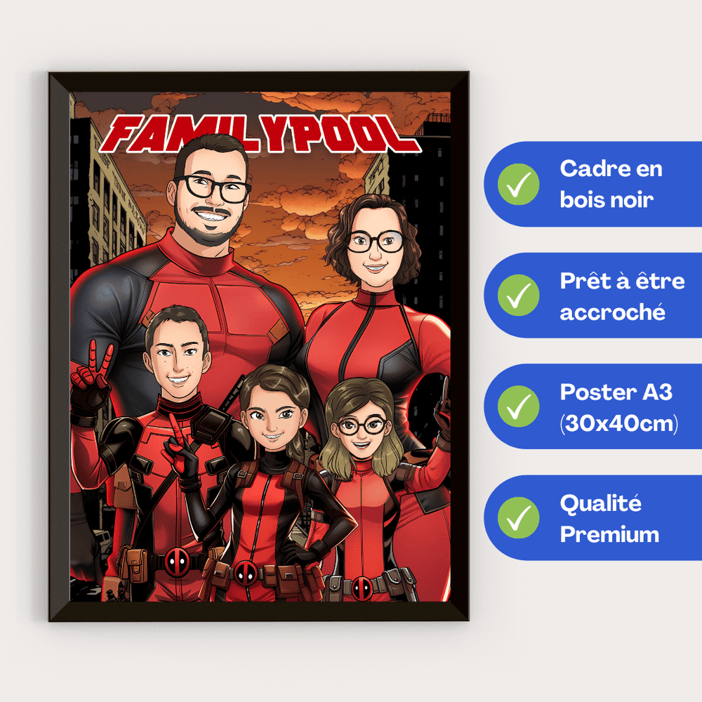 Custom Deadpool Portrait – Become the Merc!