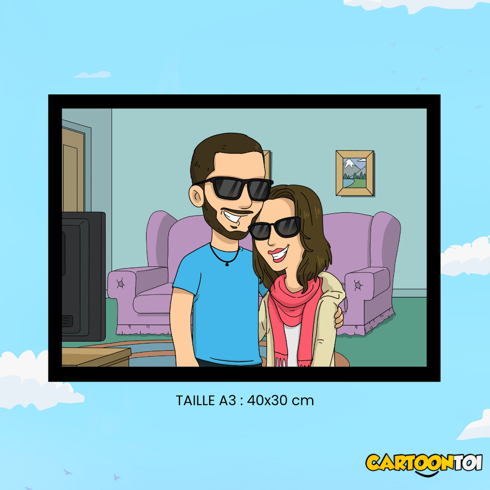 Custom Family Guy Portrait