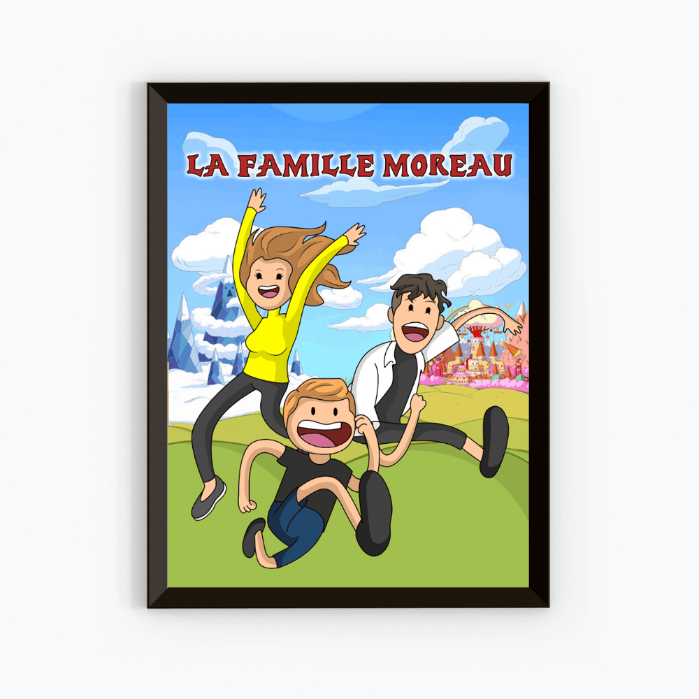 Custom Adventure Time Portrait – Join the Finn & Jake!