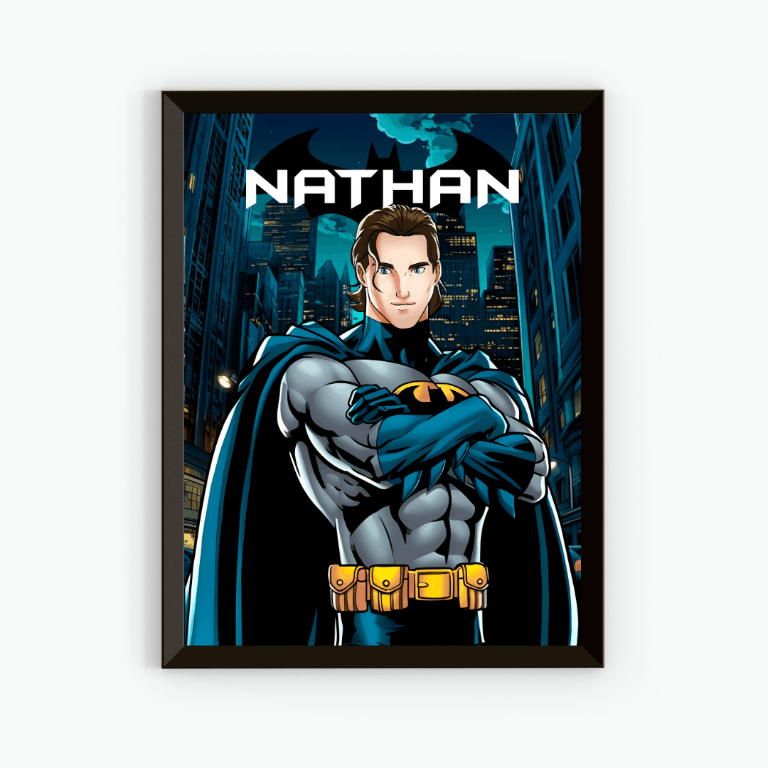 Custom Batman Portrait – Become the Dark Knight!