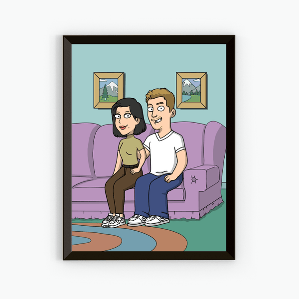 Custom Family Guy Portrait