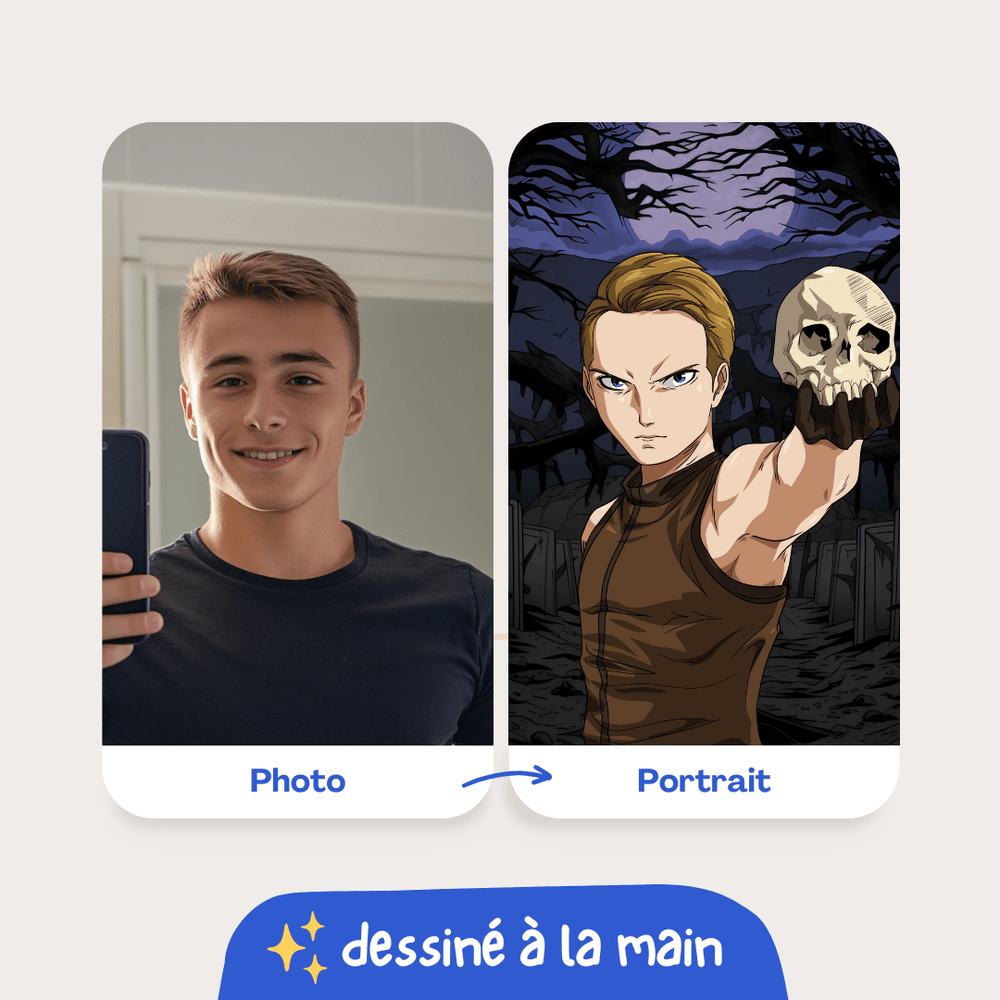 Custom Death Note Portrait